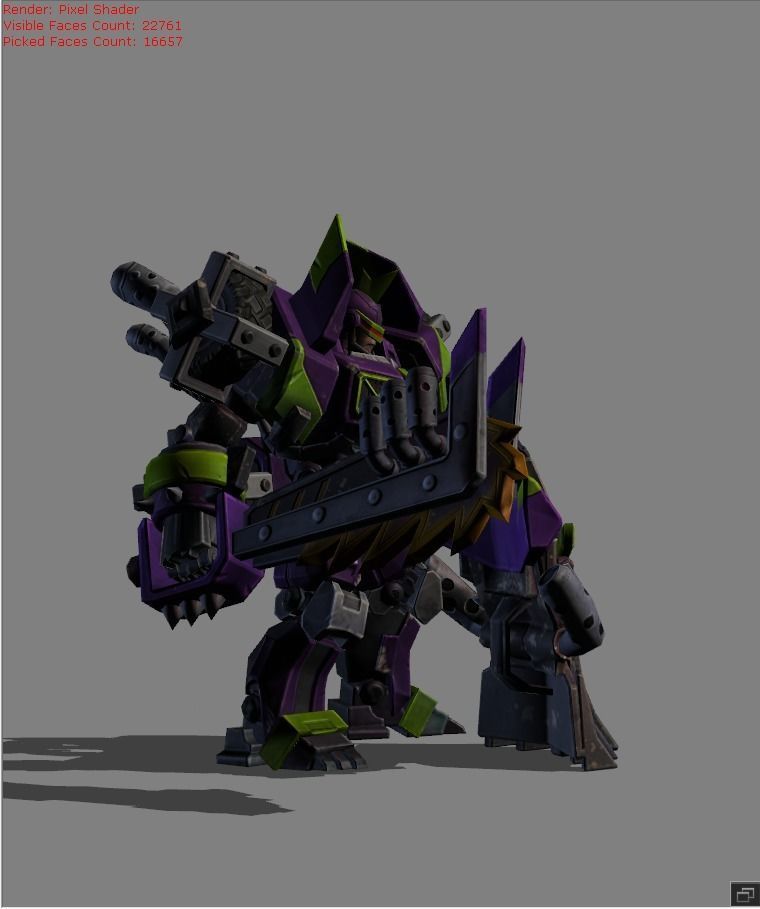 3D model Johnson Death Ride Skin VR / AR / low-poly | CGTrader