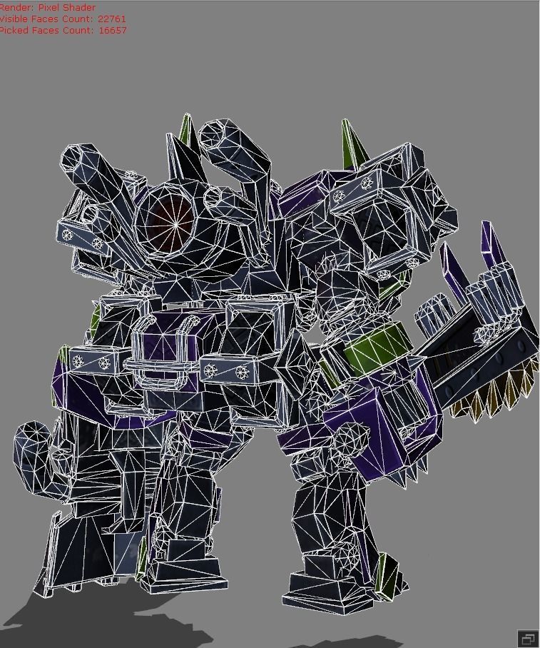 3D model Johnson Death Ride Skin VR / AR / low-poly | CGTrader