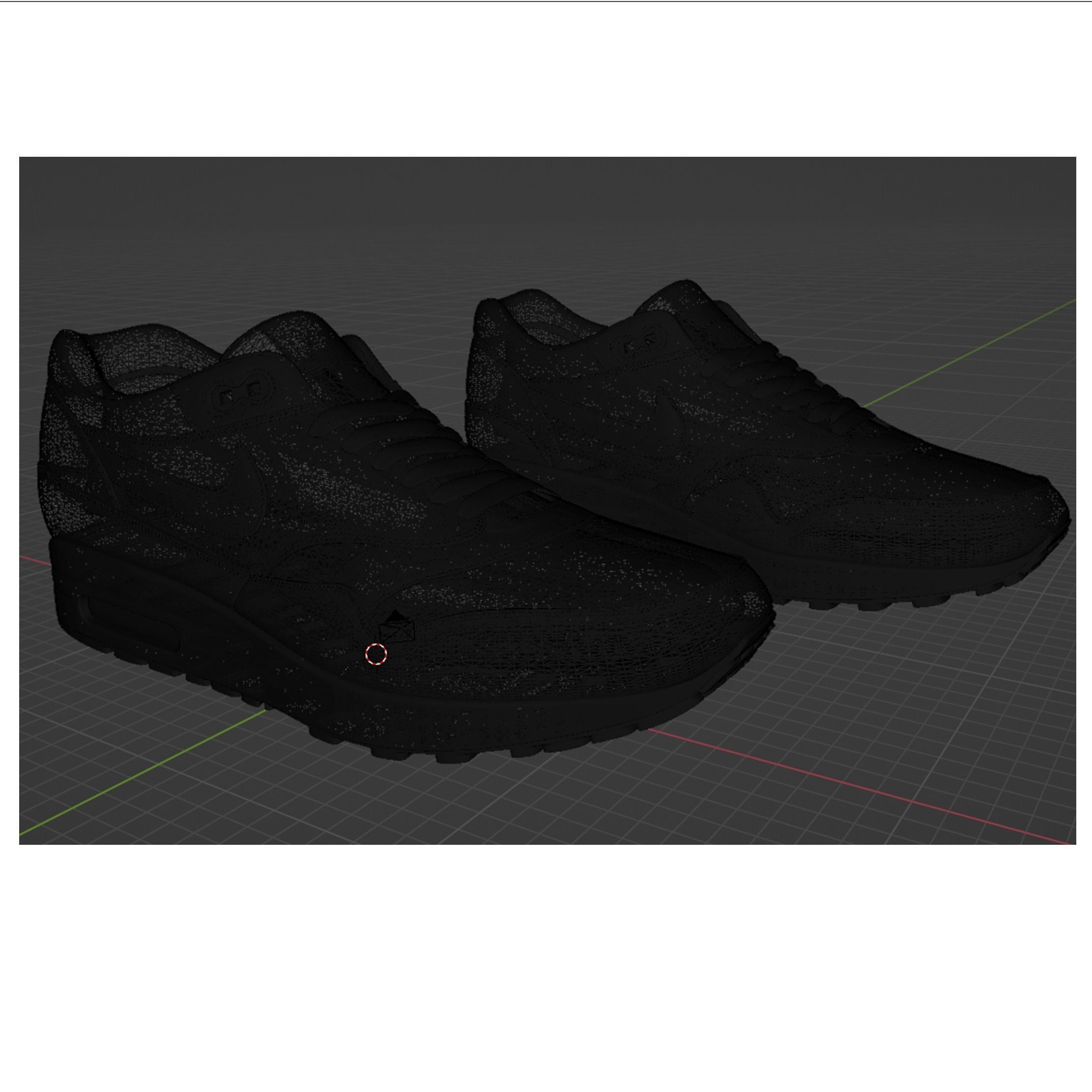 Nike sneakers shoes high poly 3D model | CGTrader