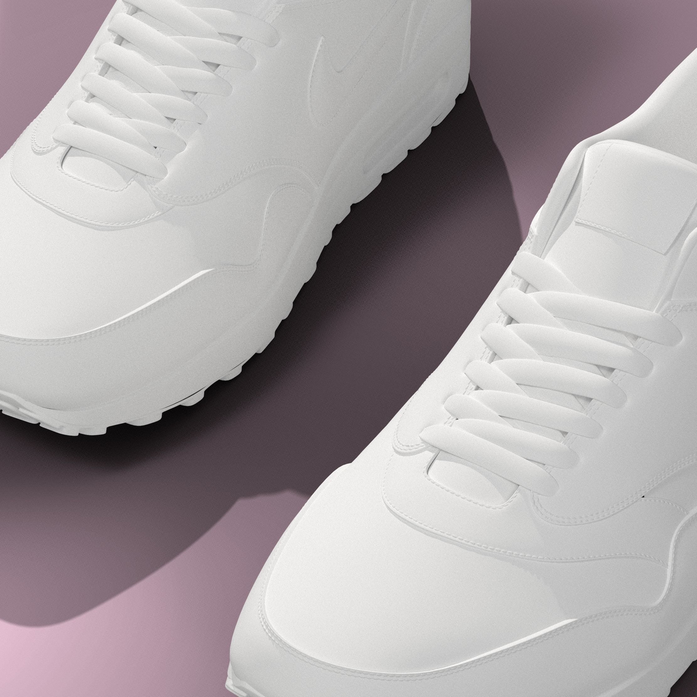 Nike sneakers shoes high poly 3D model | CGTrader