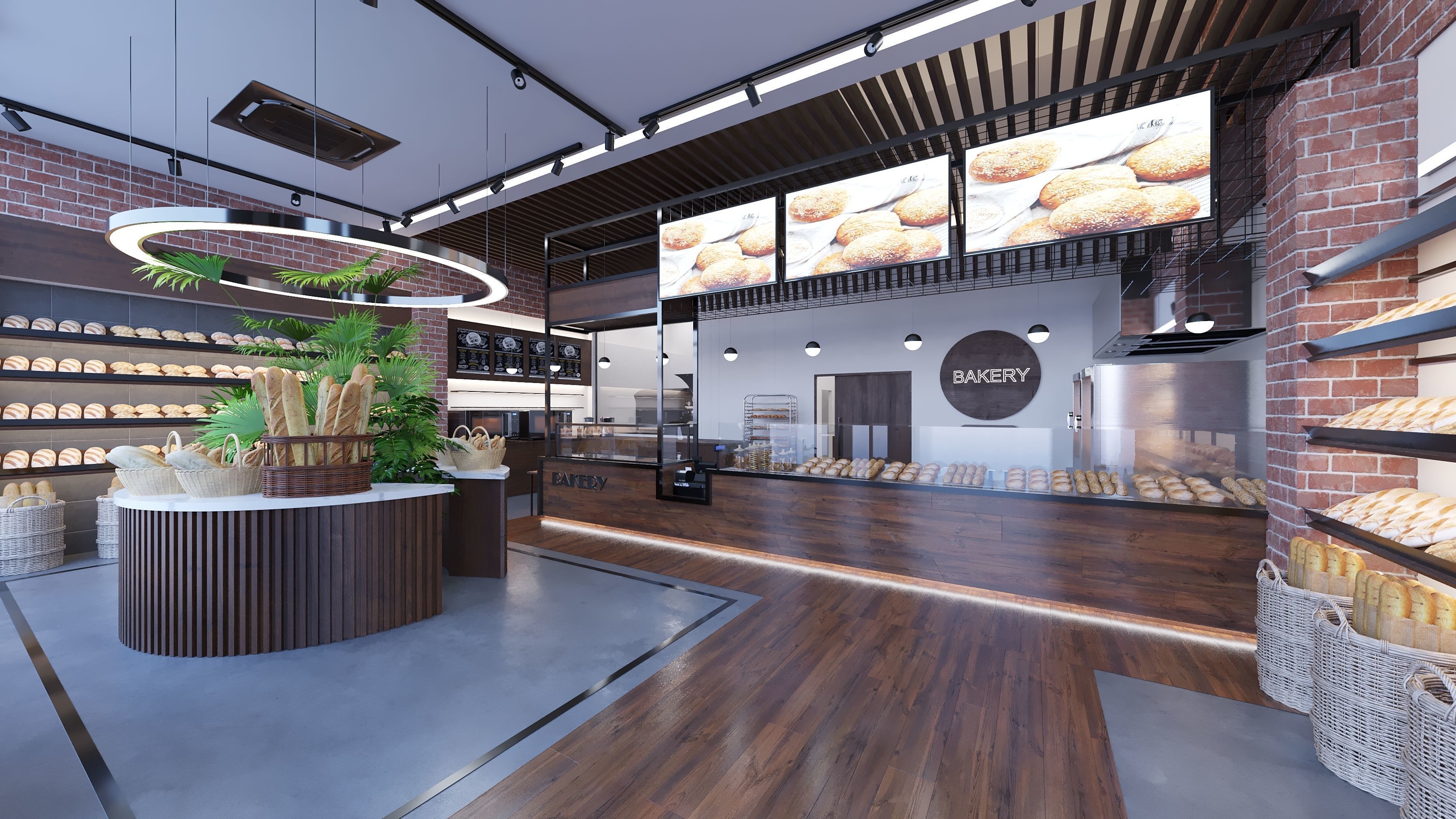 3D model Bakery Shop 3DModel VR / AR / low-poly | CGTrader