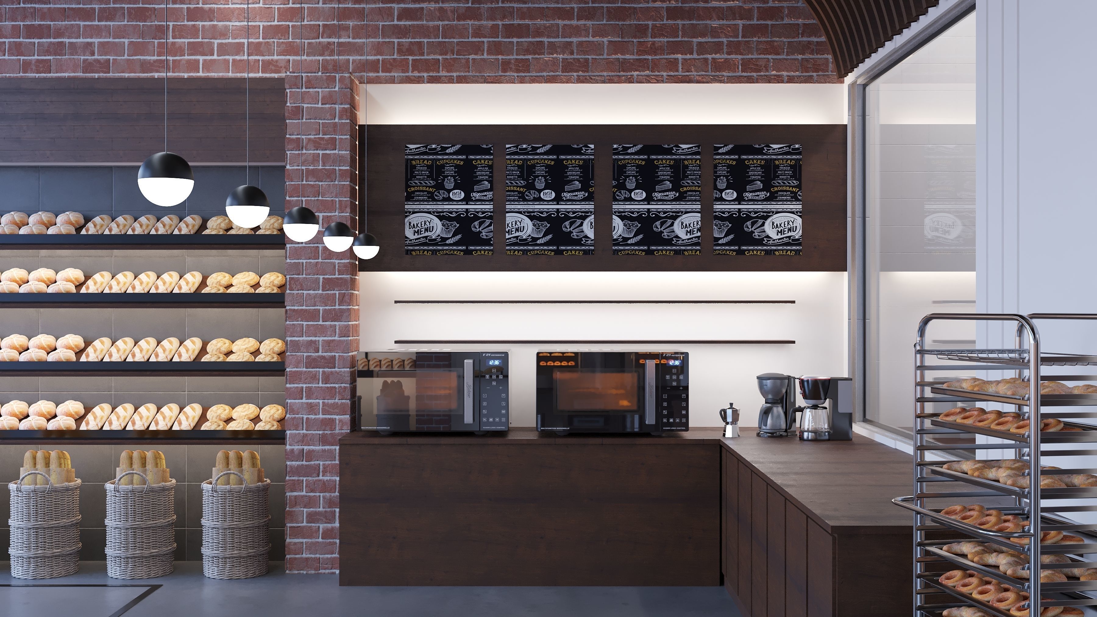 3D model Bakery Shop 3DModel VR / AR / low-poly | CGTrader