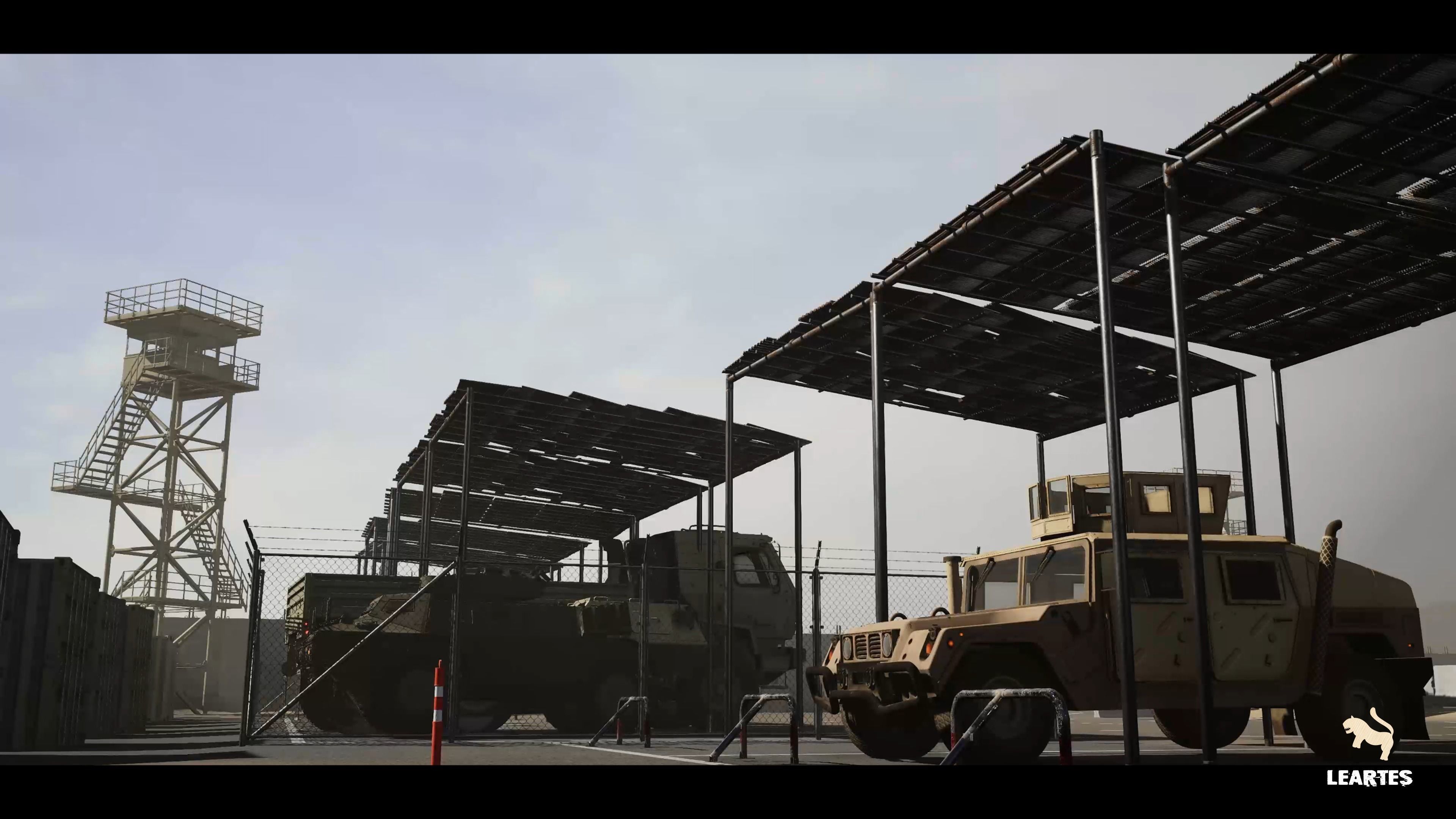 3D model Military Base Megapack VR / AR / low-poly | CGTrader