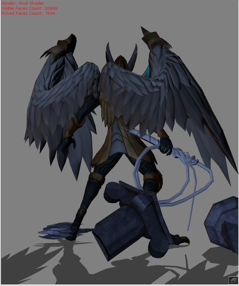 3D model Kaja Nazar King Skin VR / AR / low-poly | CGTrader