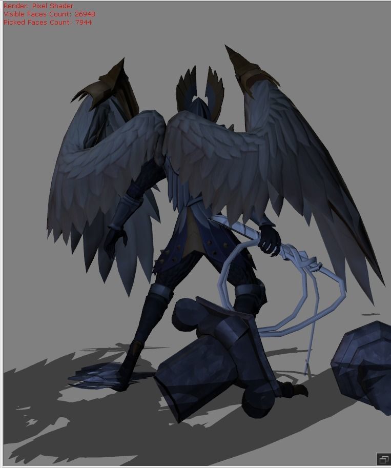 3D model Kaja Commandment Skin VR / AR / low-poly | CGTrader