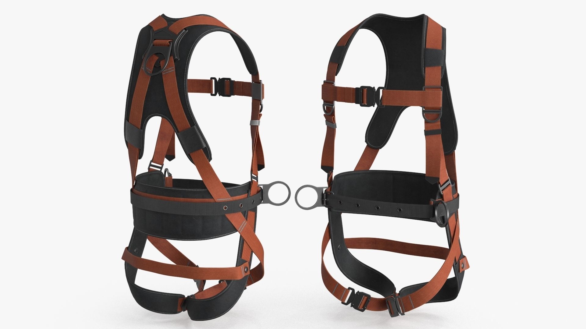 3D model Full Body Harness Construction Harness VR / AR / low-poly ...