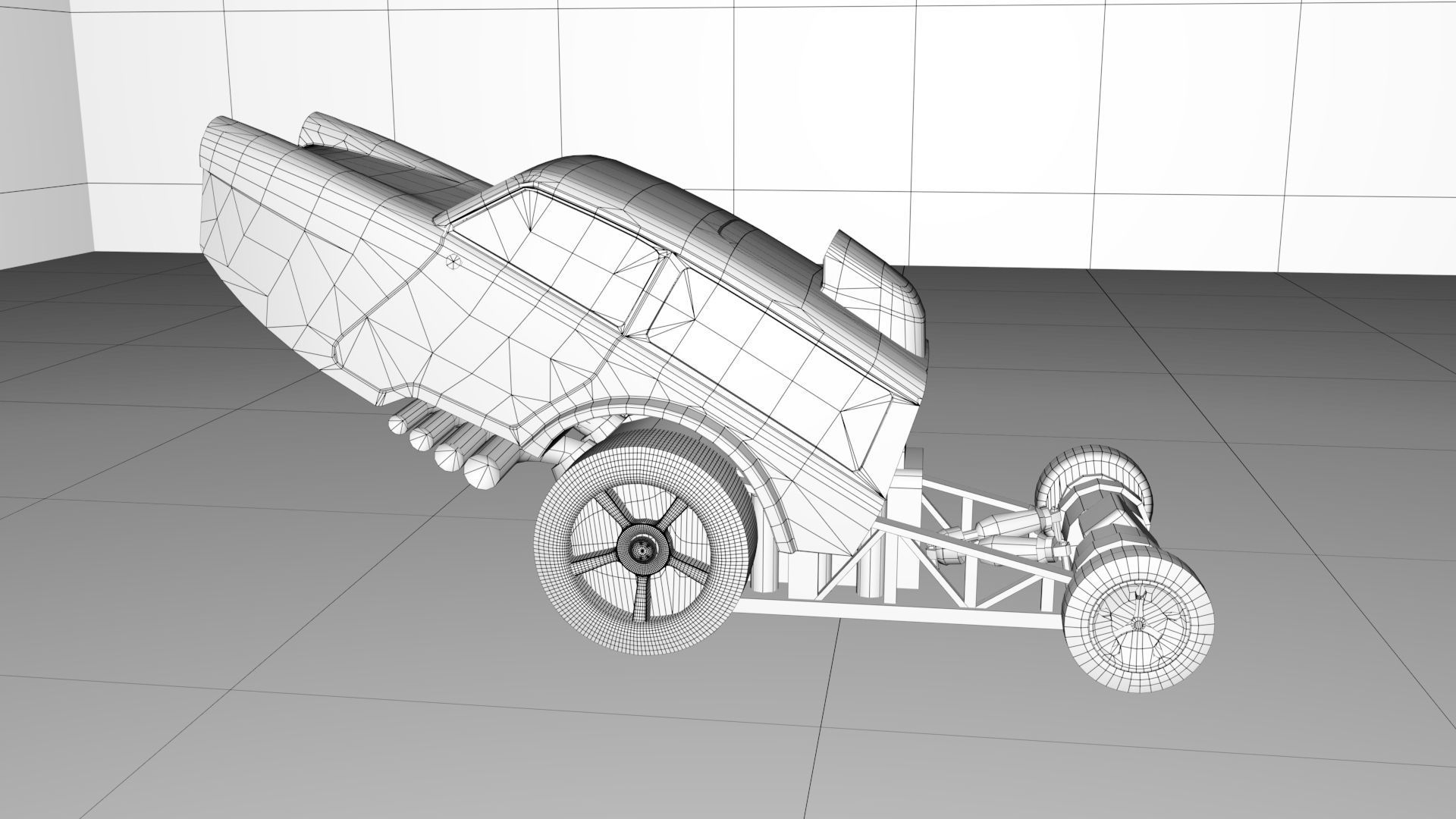 Sports car hot wheel 3D model | CGTrader