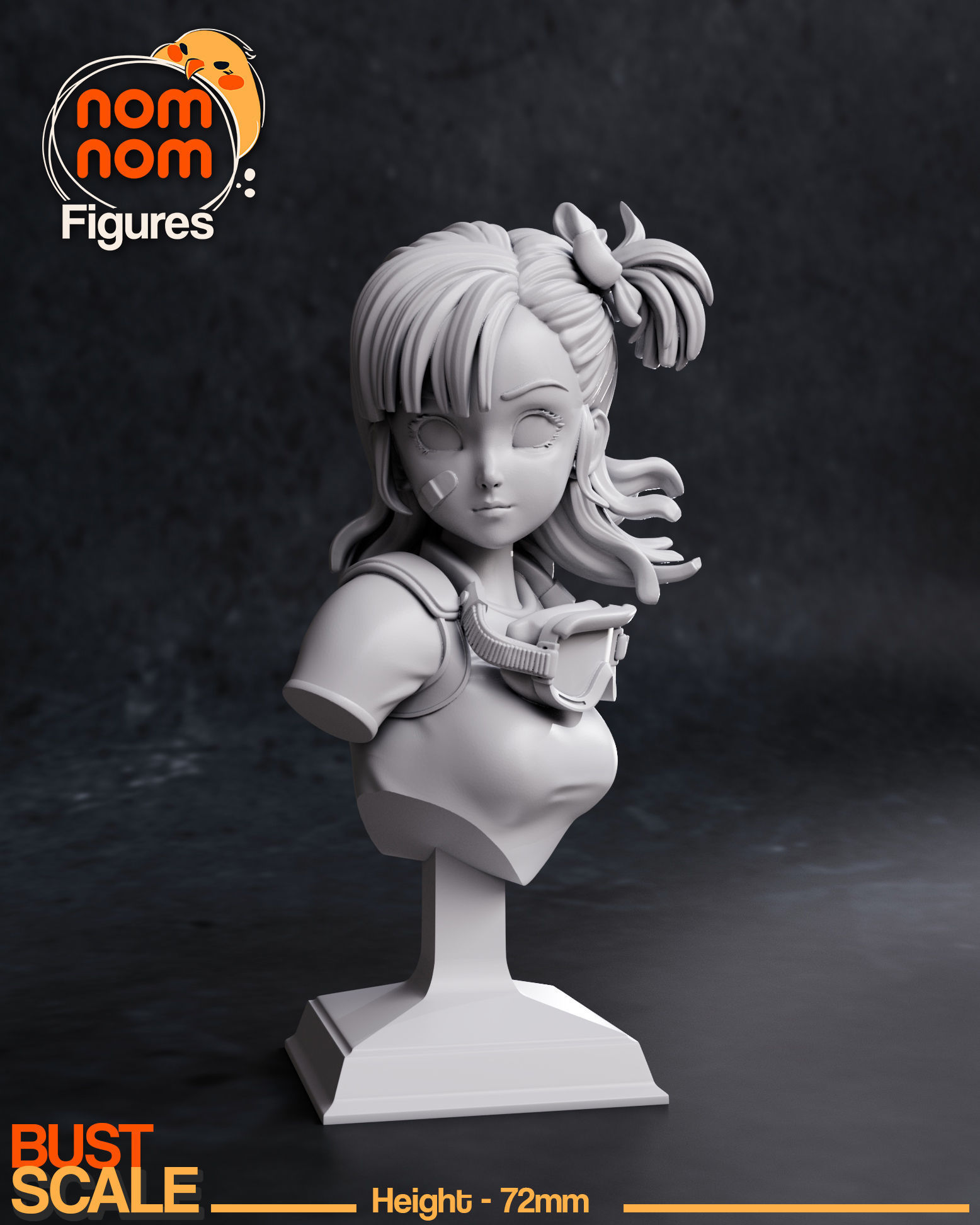 Bulma - Dragon Ball 3D model 3D printable | CGTrader