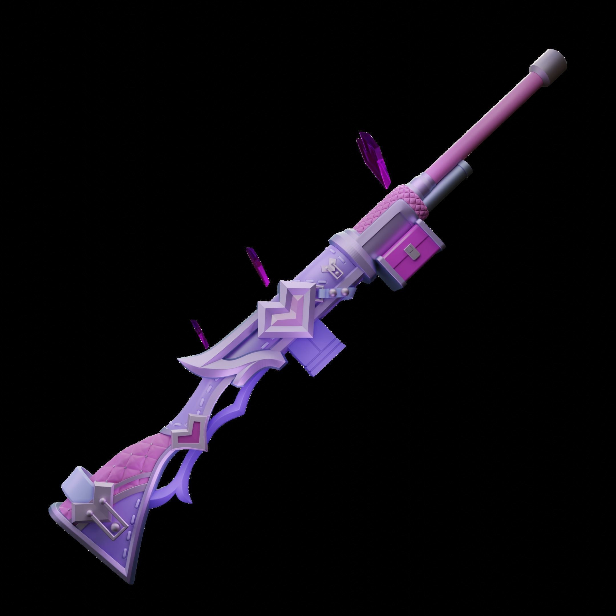 Heartthrob Caitlyn Rifle LEAGUE OF LEGENDS 3D model 3D printable | CGTrader