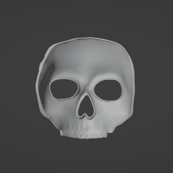 MW2 MW3 GHOST NIGHTWAR MASK COSPLAY 3D MODEL 3D model 3D printable ...