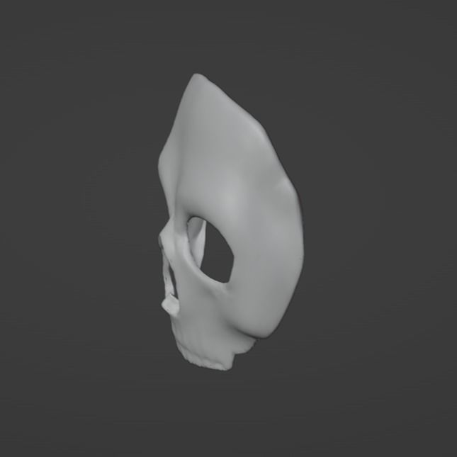 Mw2 Mw3 Ghost Nightwar Mask Cosplay 3d Model 3d Model 3d Printable