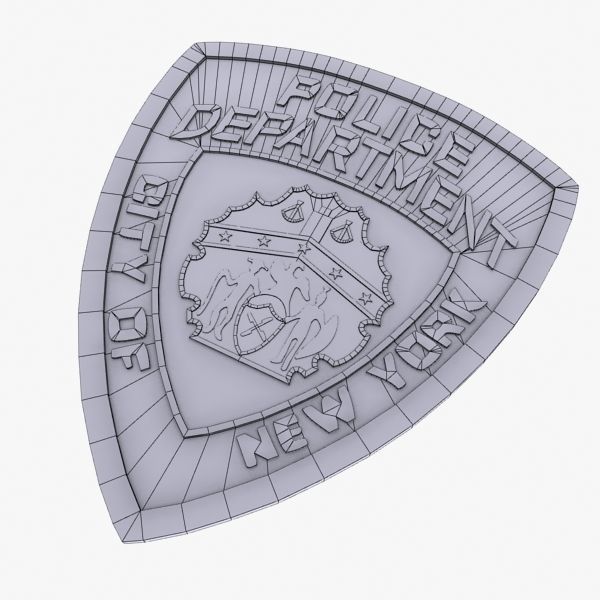 NYPD Police Department Logo 3D Model 3D model | CGTrader