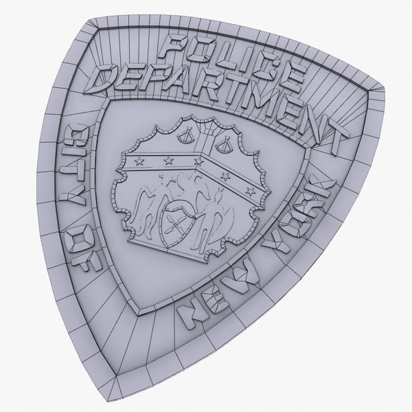 NYPD Police Department Logo 3D Model 3D model | CGTrader