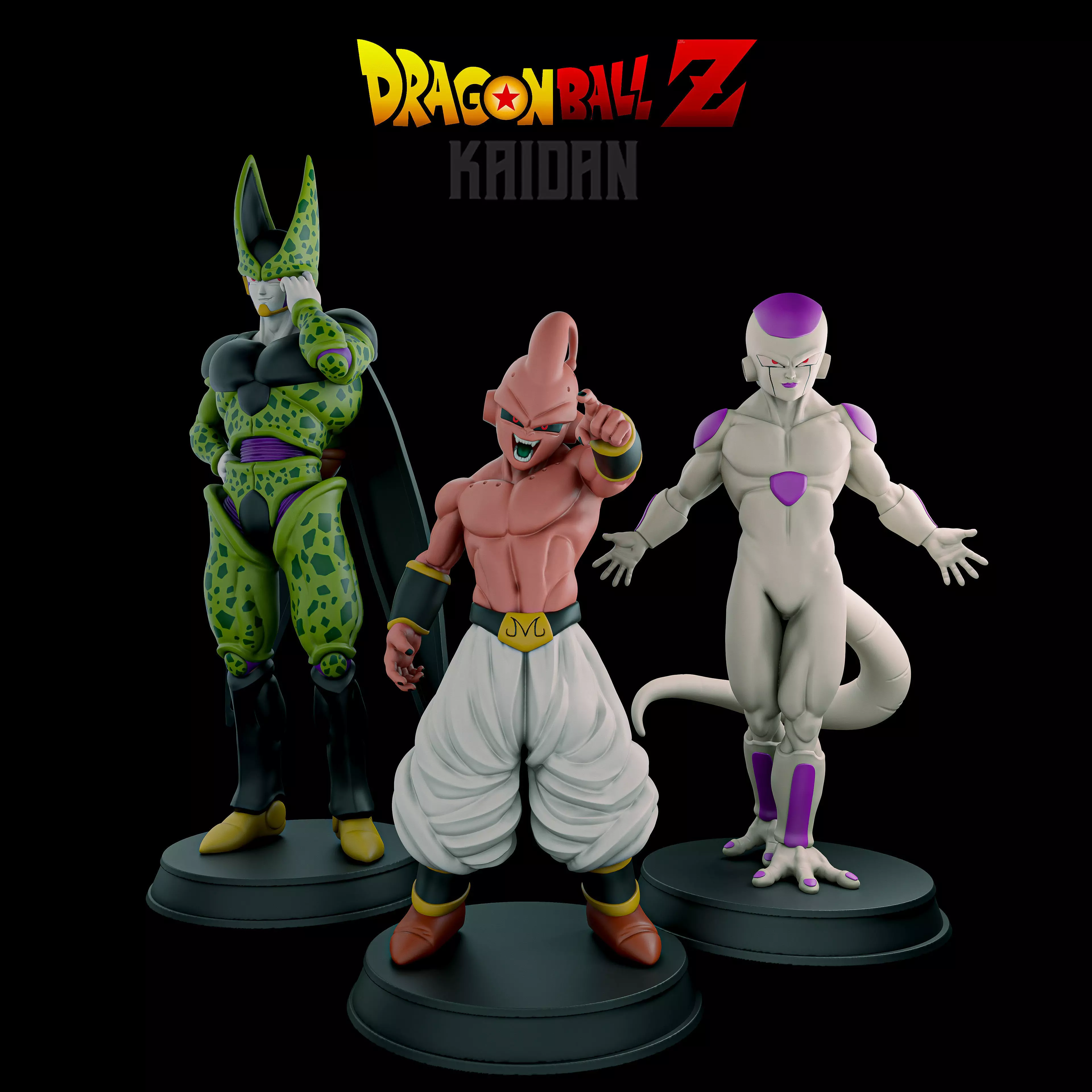 Villain Package DBZ - STL ready for 3D printing free 3D model 3D ...
