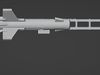 FALANGA 9M17 - FLEYTA - Anti-Tank Missile and Mount 3D model 3D ...