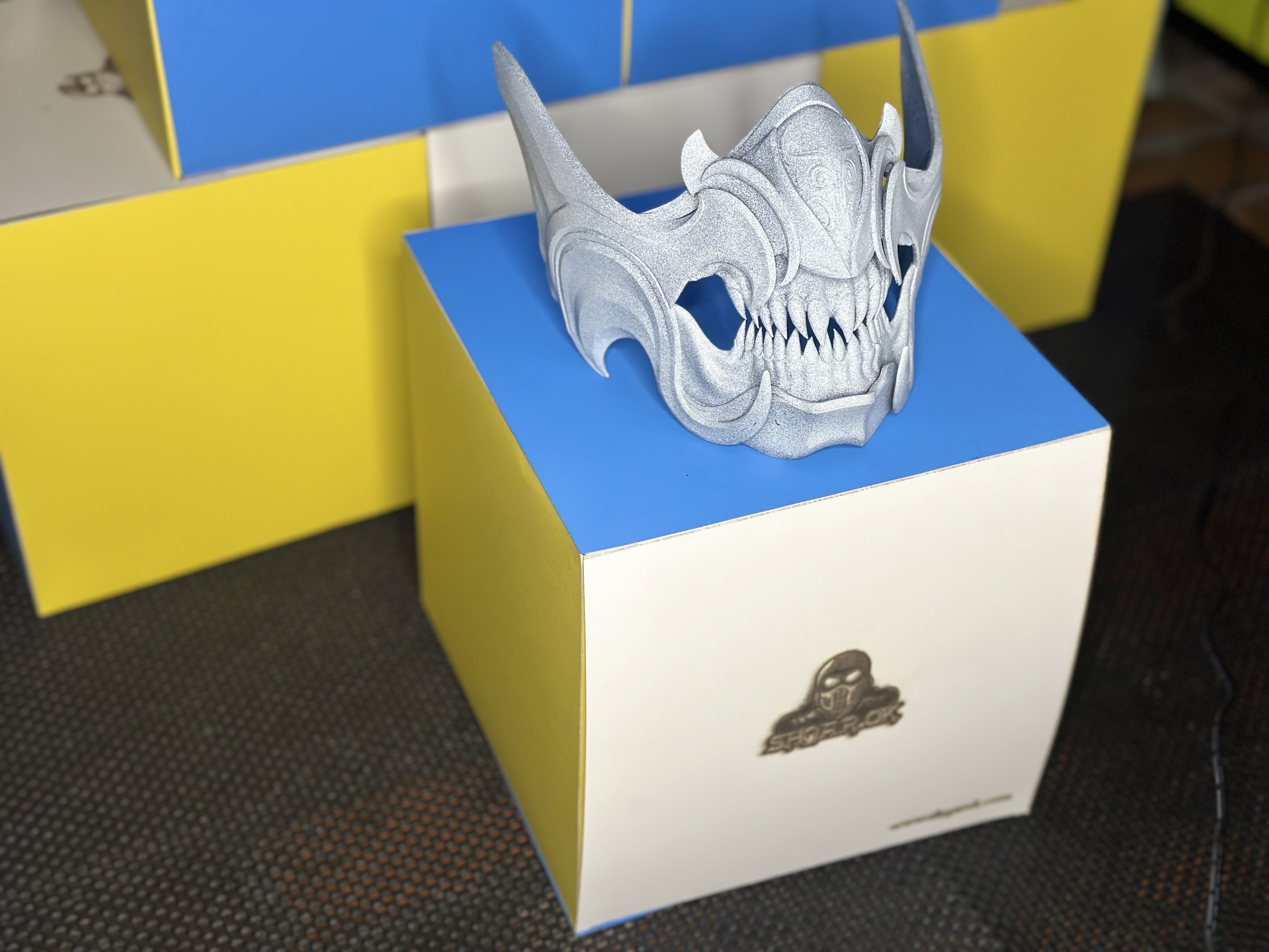 Reptile mask from MK1 - Wozakian Conflict Half-Mask 3D model 3D ...