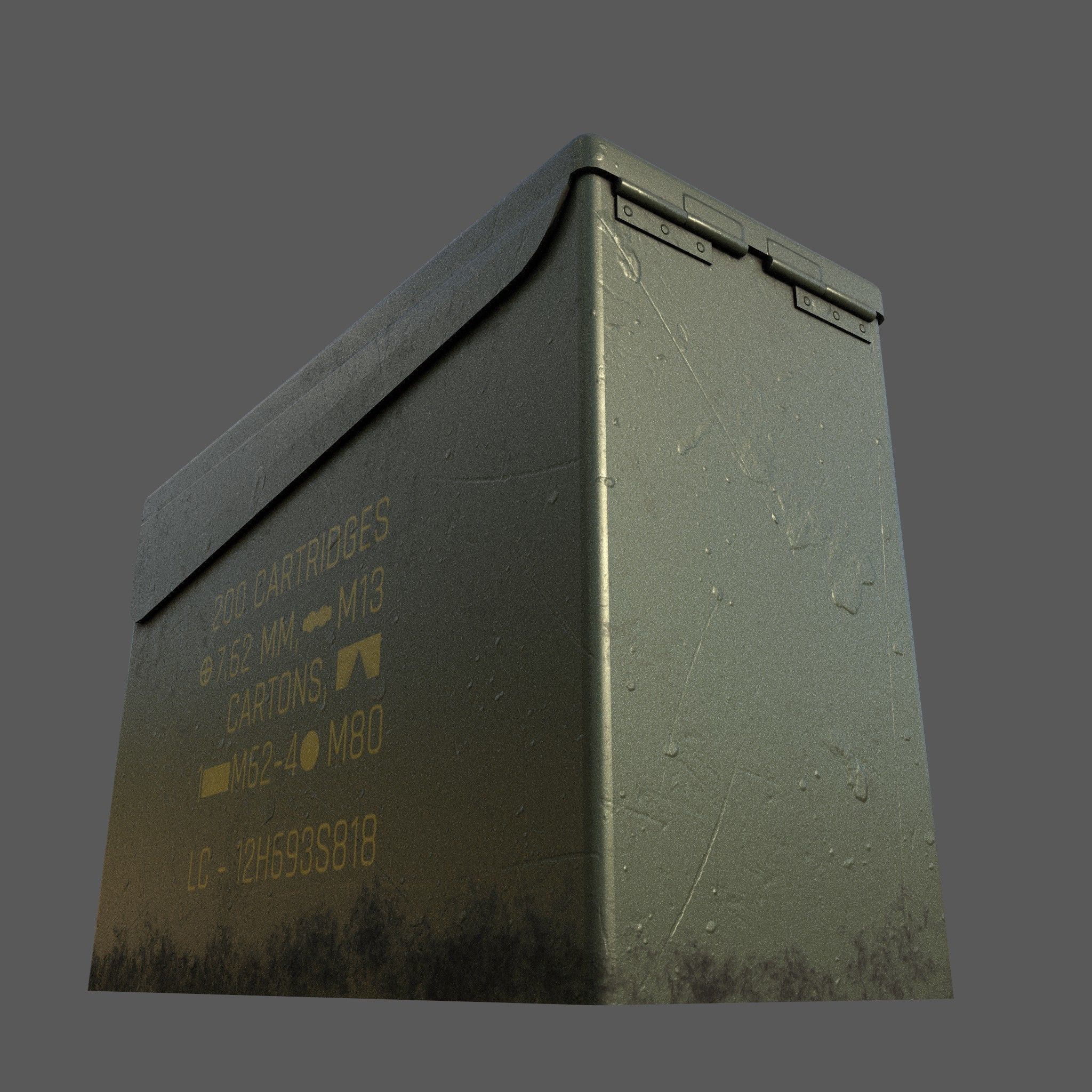 Ammo Can 3D model | CGTrader