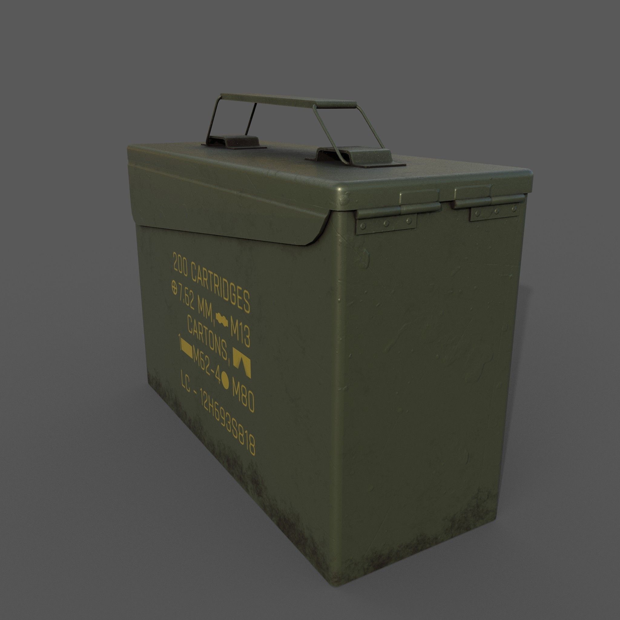 Ammo Can 3D model | CGTrader
