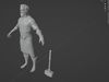 Blacksmith Figure for 3D Print 3D model 3D printable | CGTrader