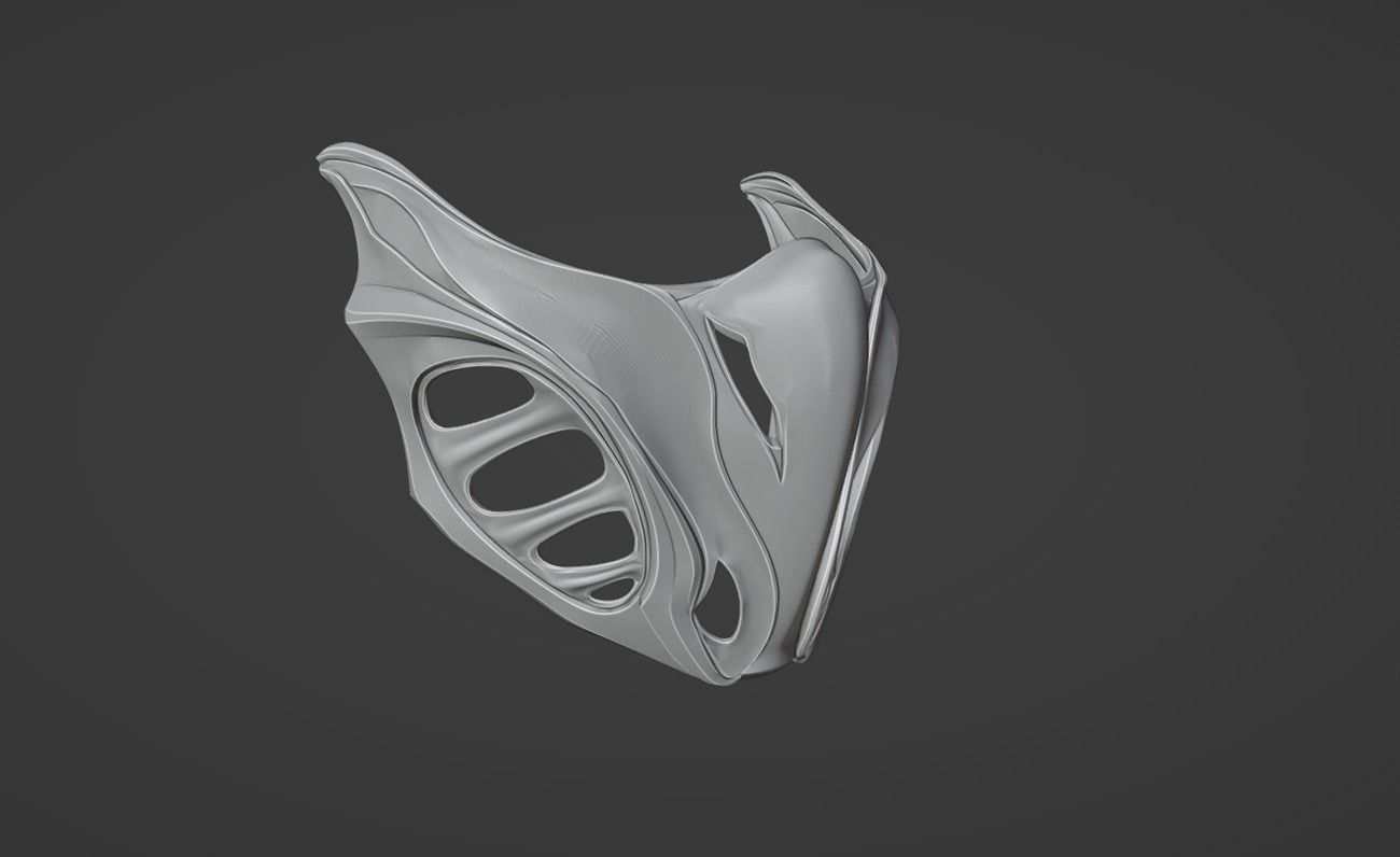 Smoke mask from MK1 - Shrouded in Mystery 3D model 3D printable | CGTrader