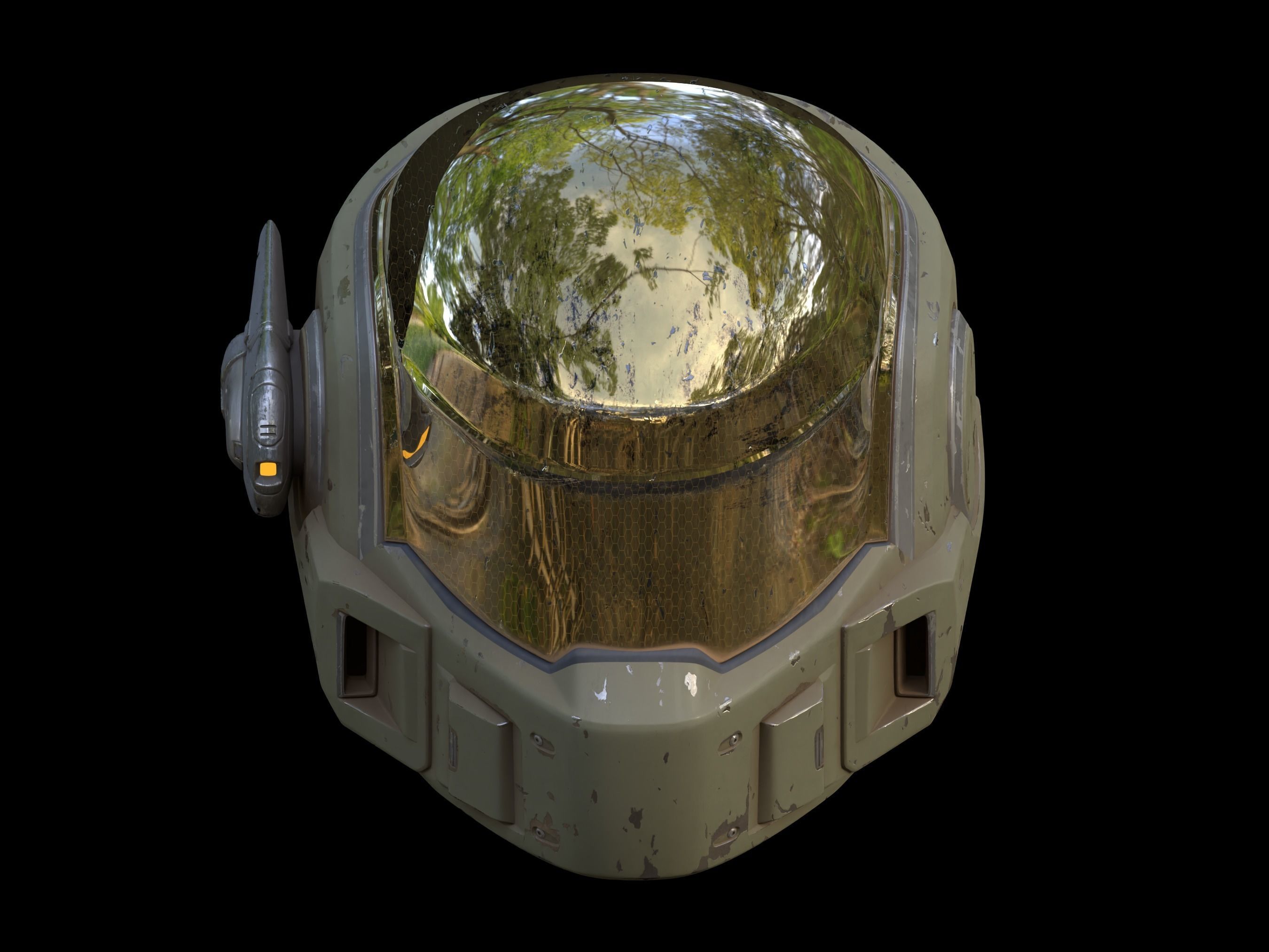 Halo Mirage Helmet 3d Print File 3d Model 3d Printable Cgtrader