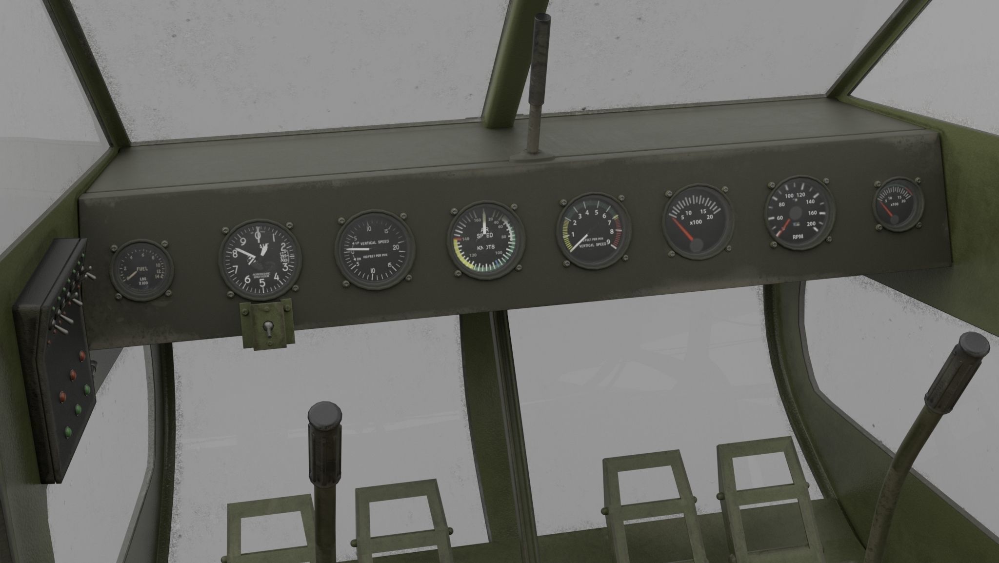 Sikorsky R4 helicopter 3D model | CGTrader