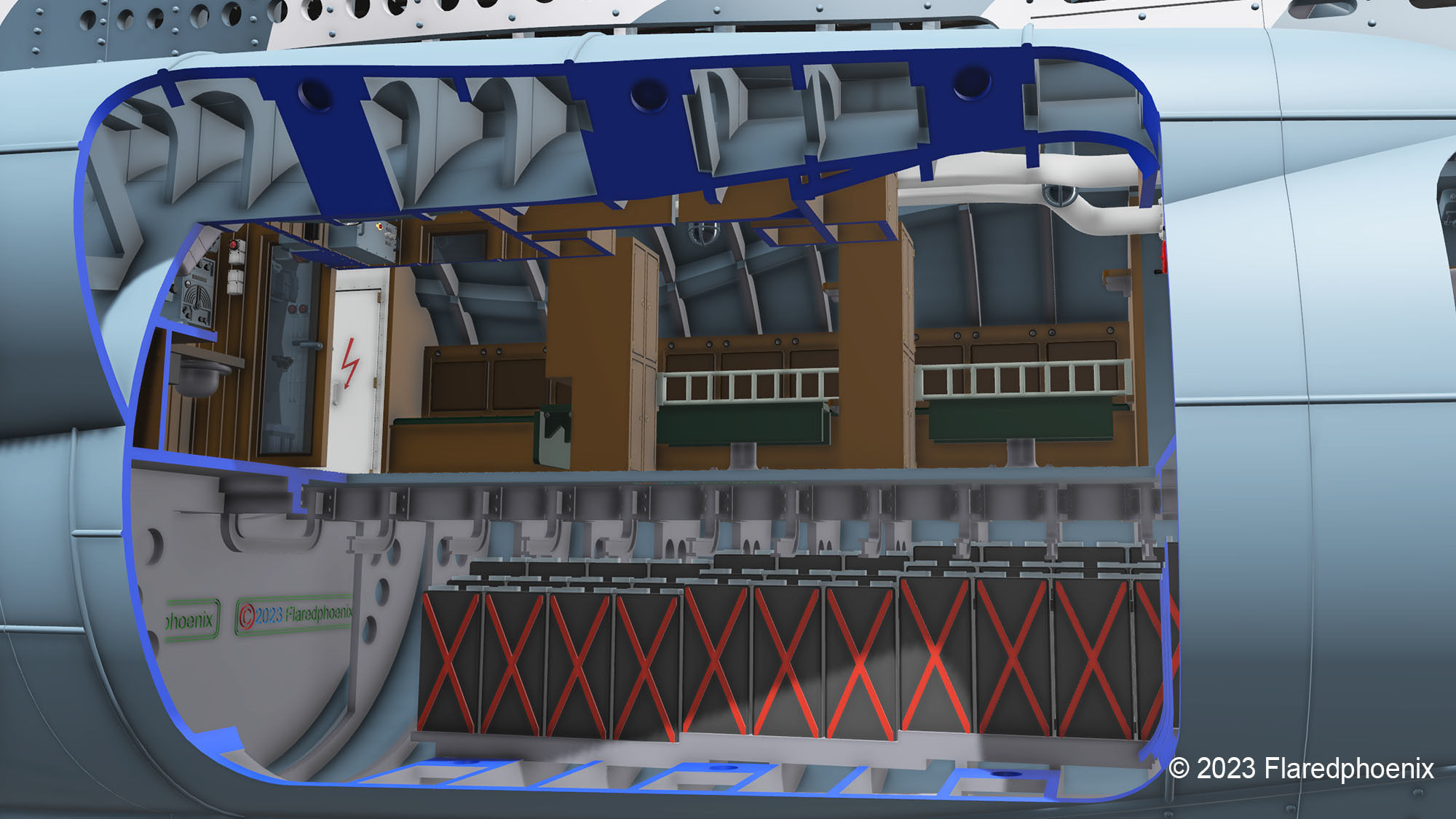 U-Boot Typ VII-C Interior 3D model 3D printable | CGTrader