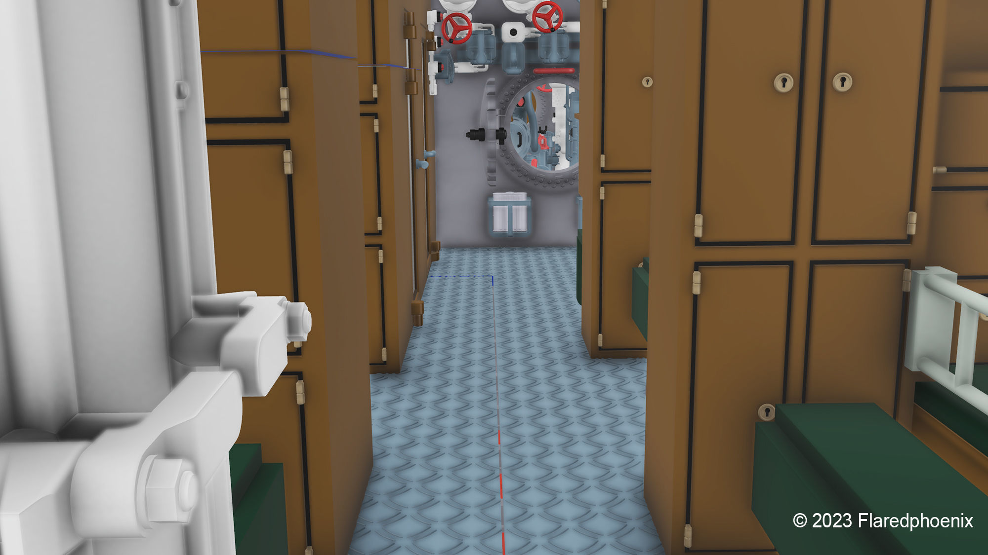 U-Boot Typ VII-C Interior 3D model 3D printable | CGTrader