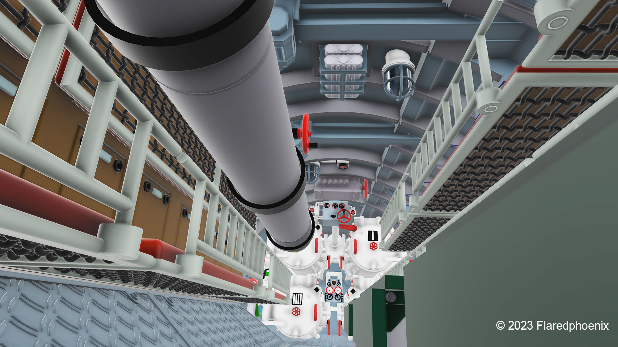 U-Boot Typ VII-C Interior 3D model 3D printable | CGTrader