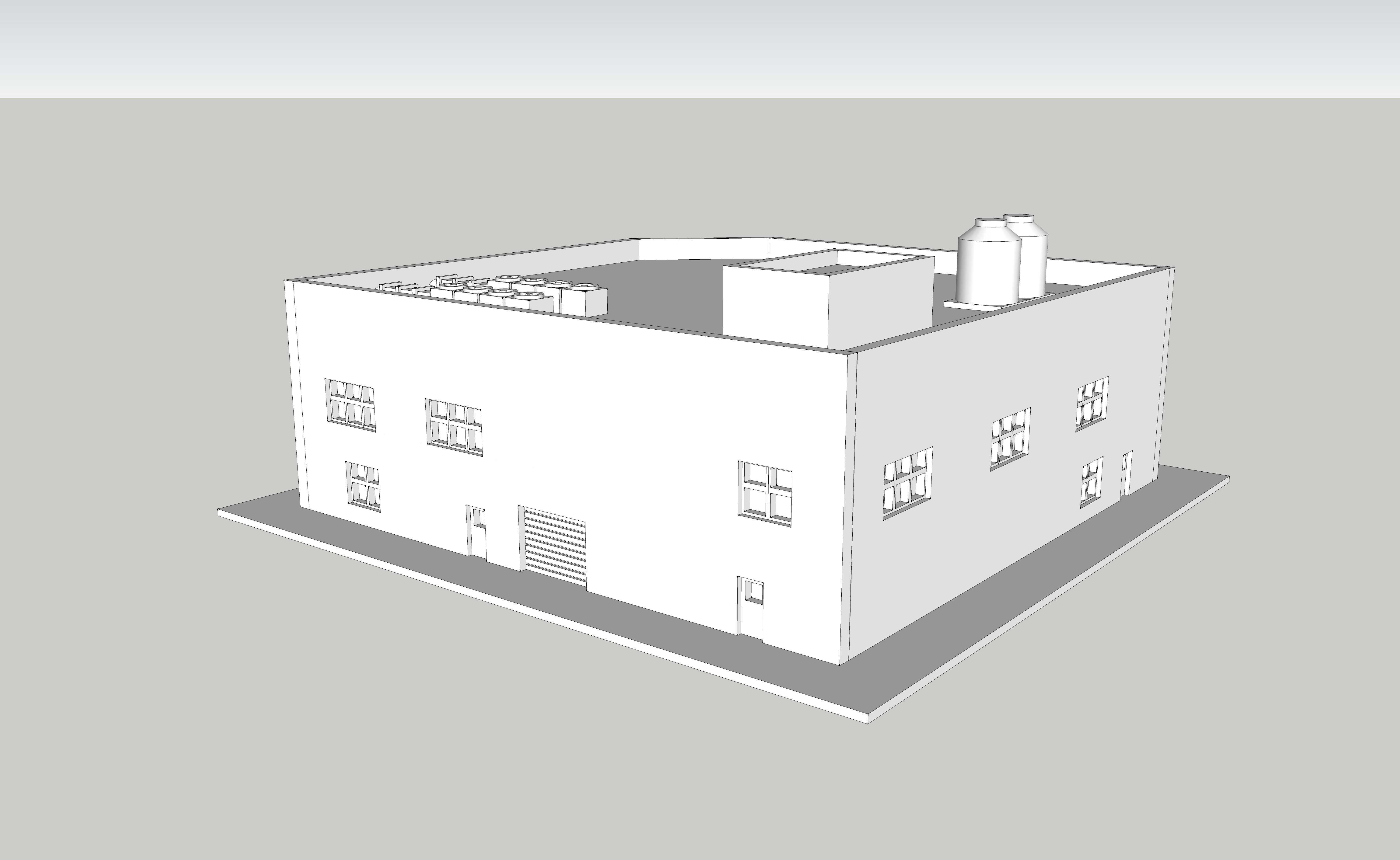 3D model City Corner Mall Department Store by Outland Models VR / AR ...