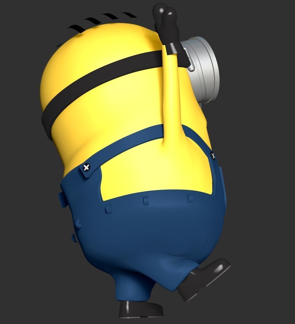 The Minions Happy 3D model 3D printable | CGTrader