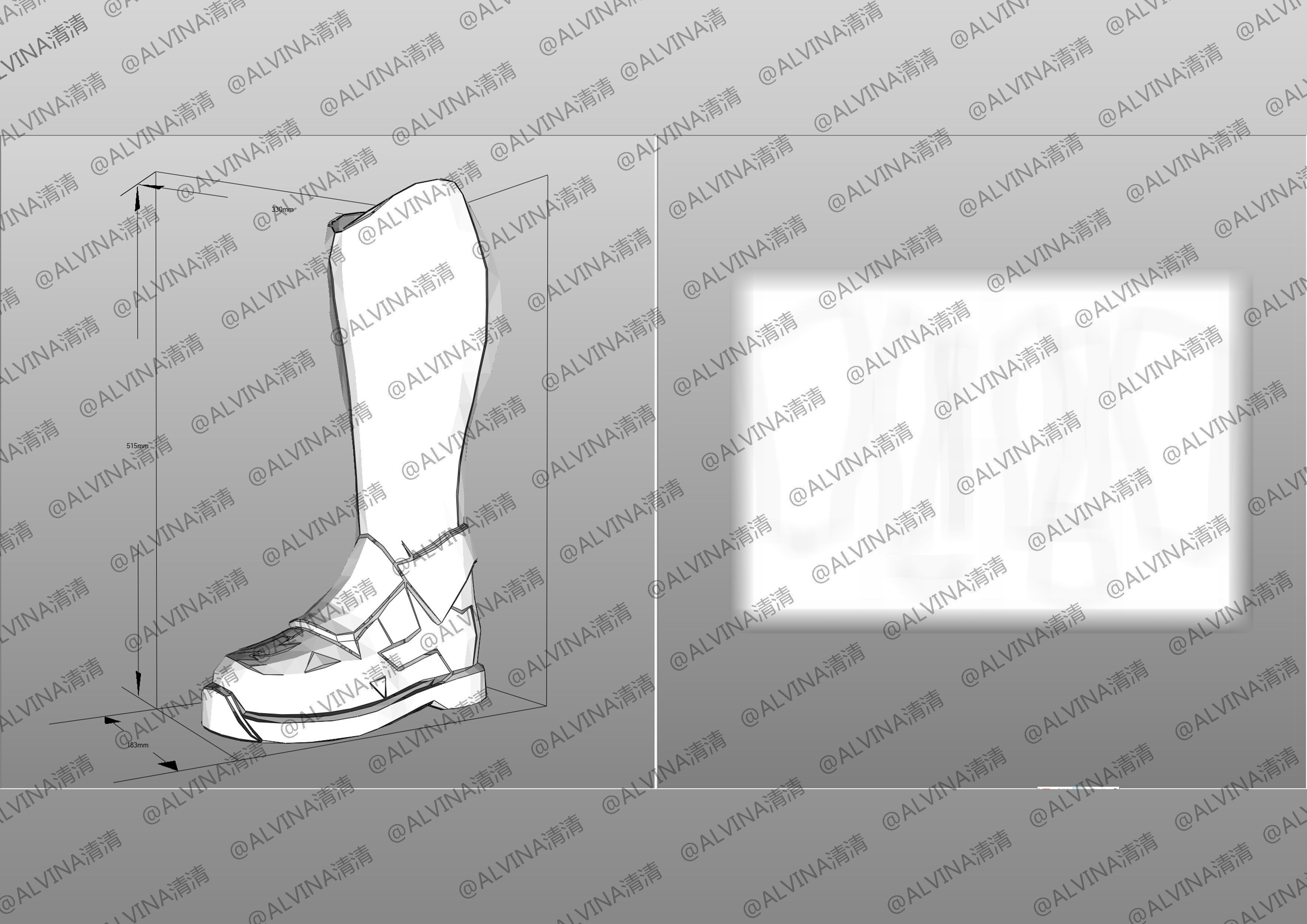 3D model Thor 2022 Armor - DIY Cosplay Pepakura Foam Template VR / AR ...