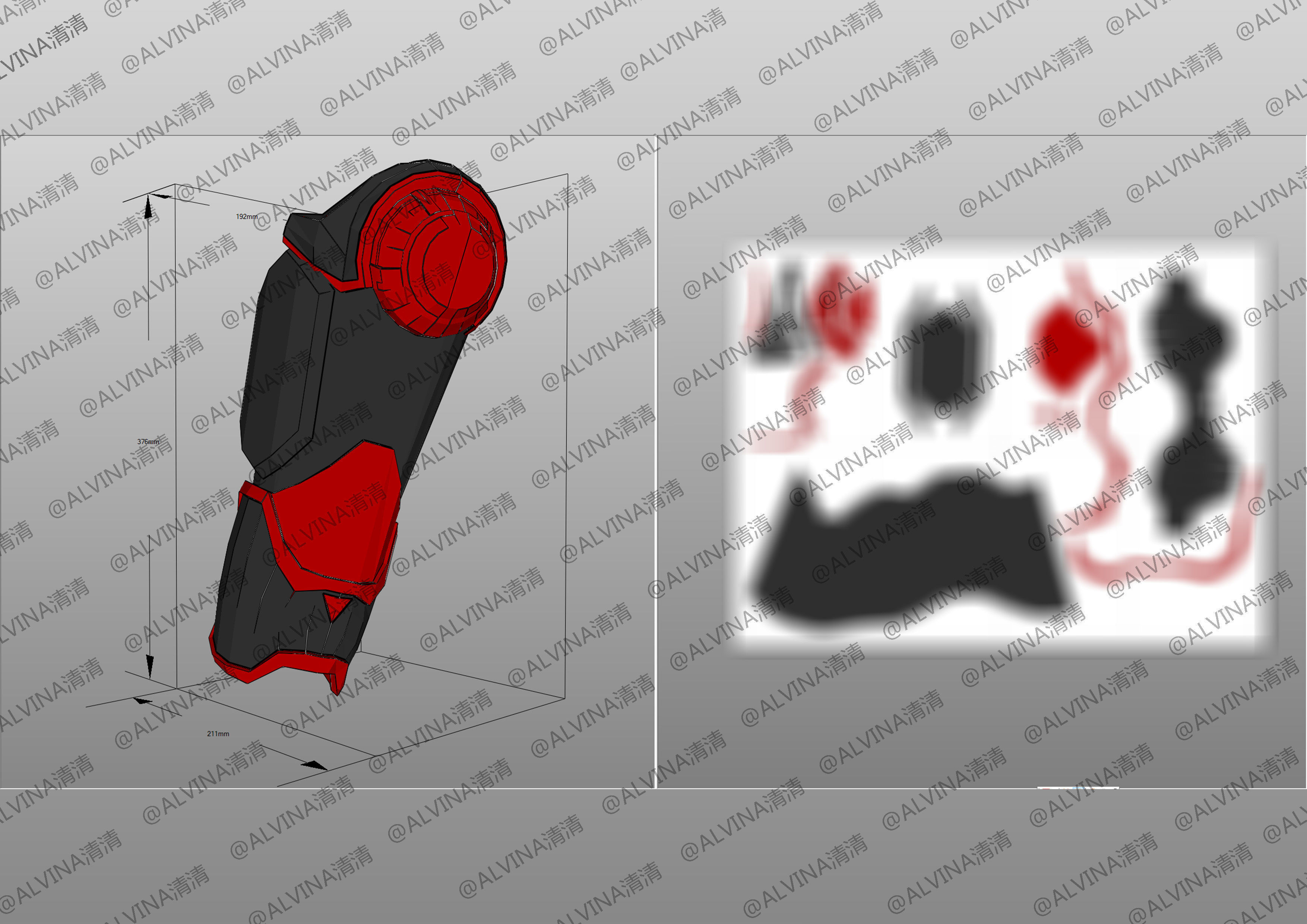 3D model Kamen Rider Geats MK2 Armor - DIY Cosplay Pepakura Foam ...