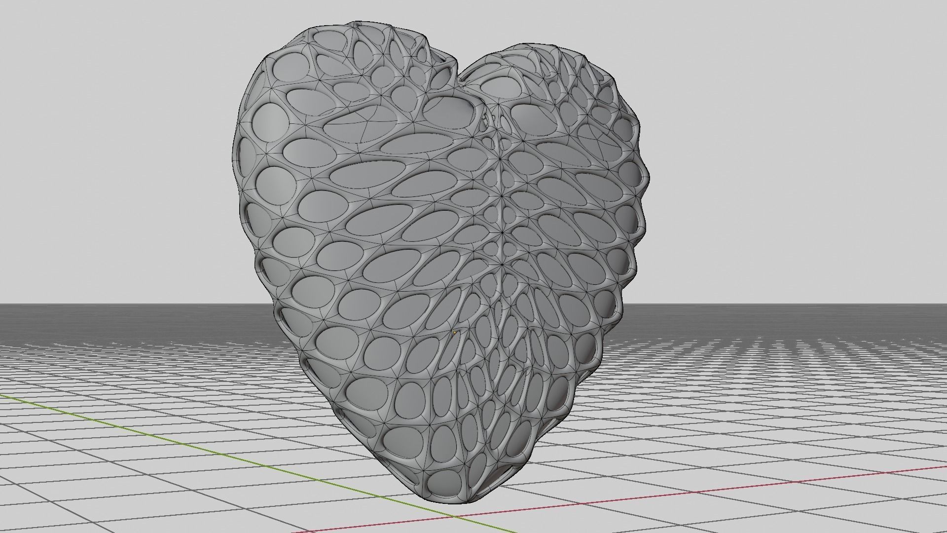 Cobweb heart 3D model | CGTrader