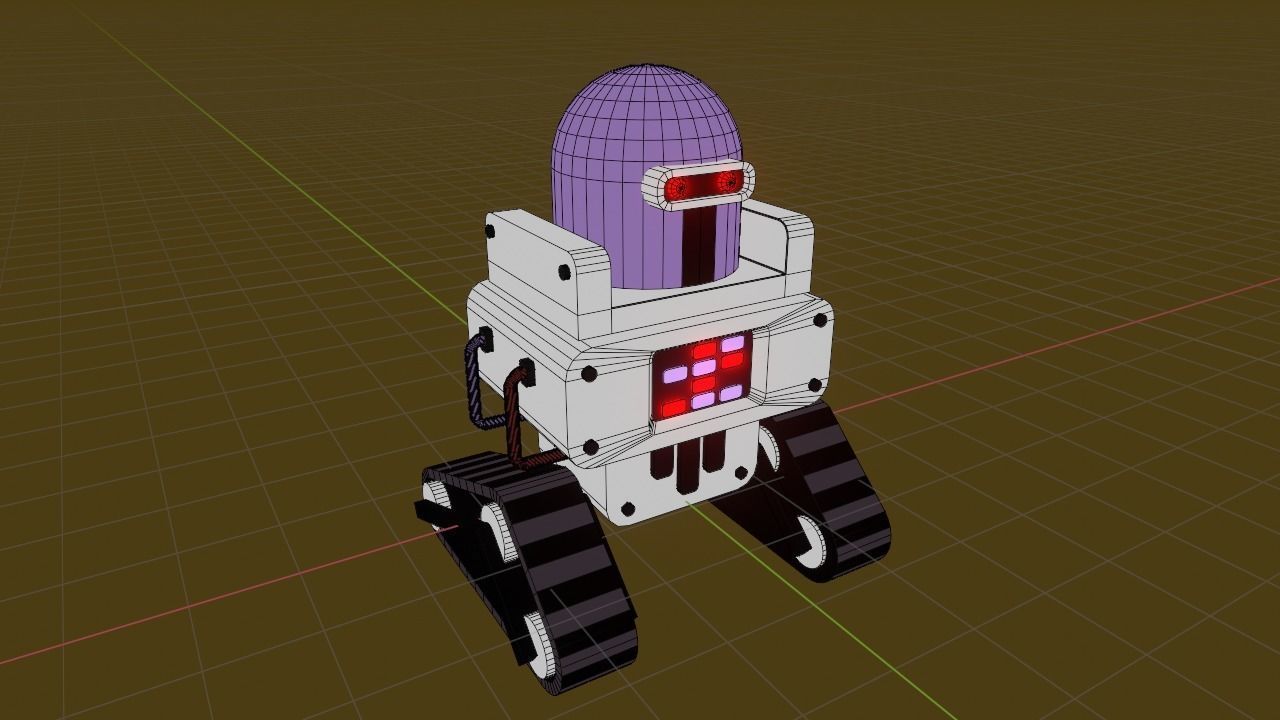 android only mesh no rig no textures only materials free 3D model ...
