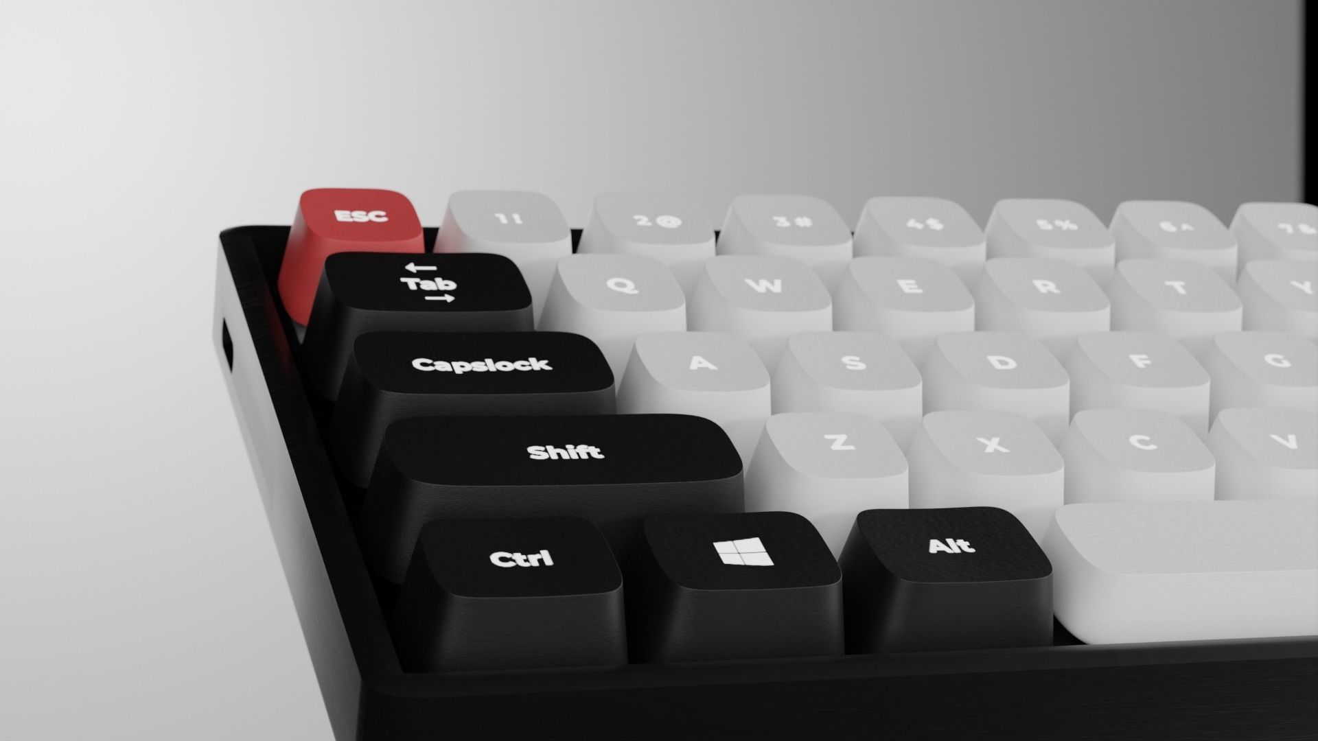 3D Mechanical Standard Keyboard Model 3D model | CGTrader