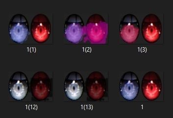 Texture Vroid eye textures VR / AR / low-poly | CGTrader