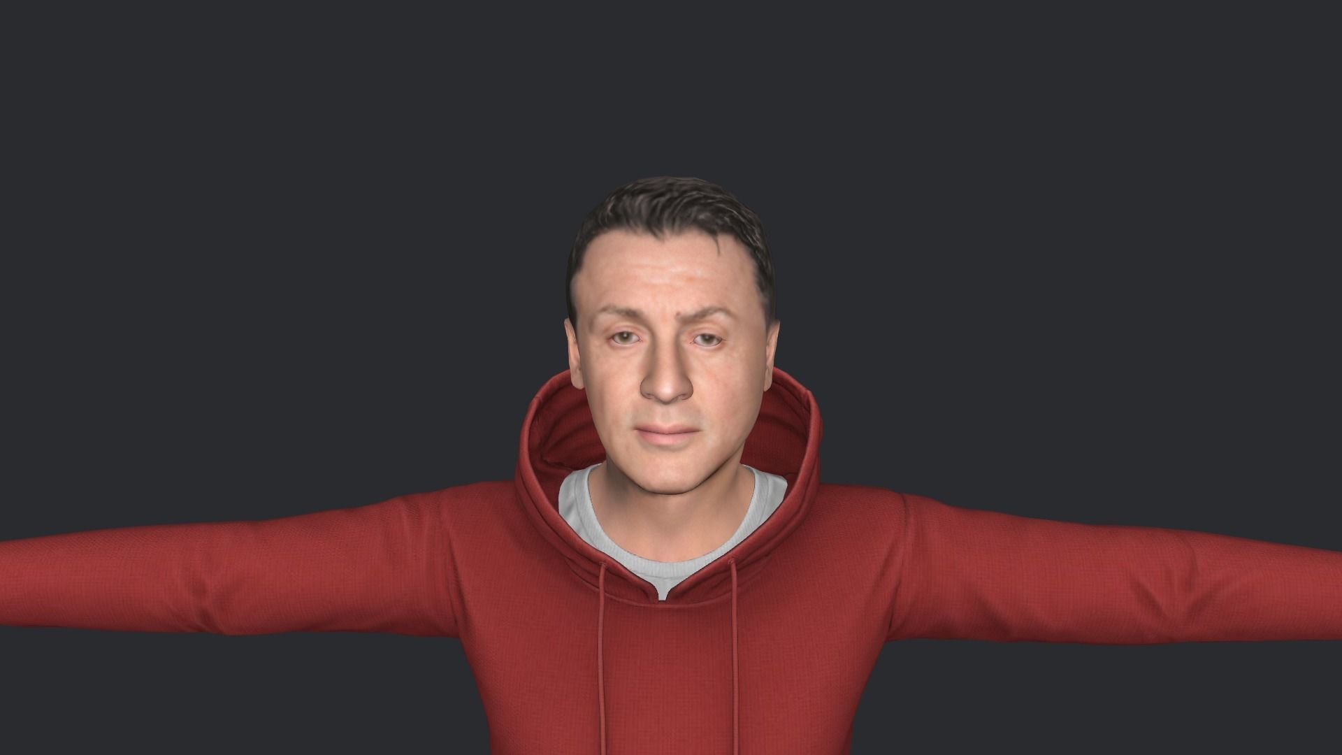 Sylvester Stallone Hyper Realistic Full Body Rigged Character 3D model ...