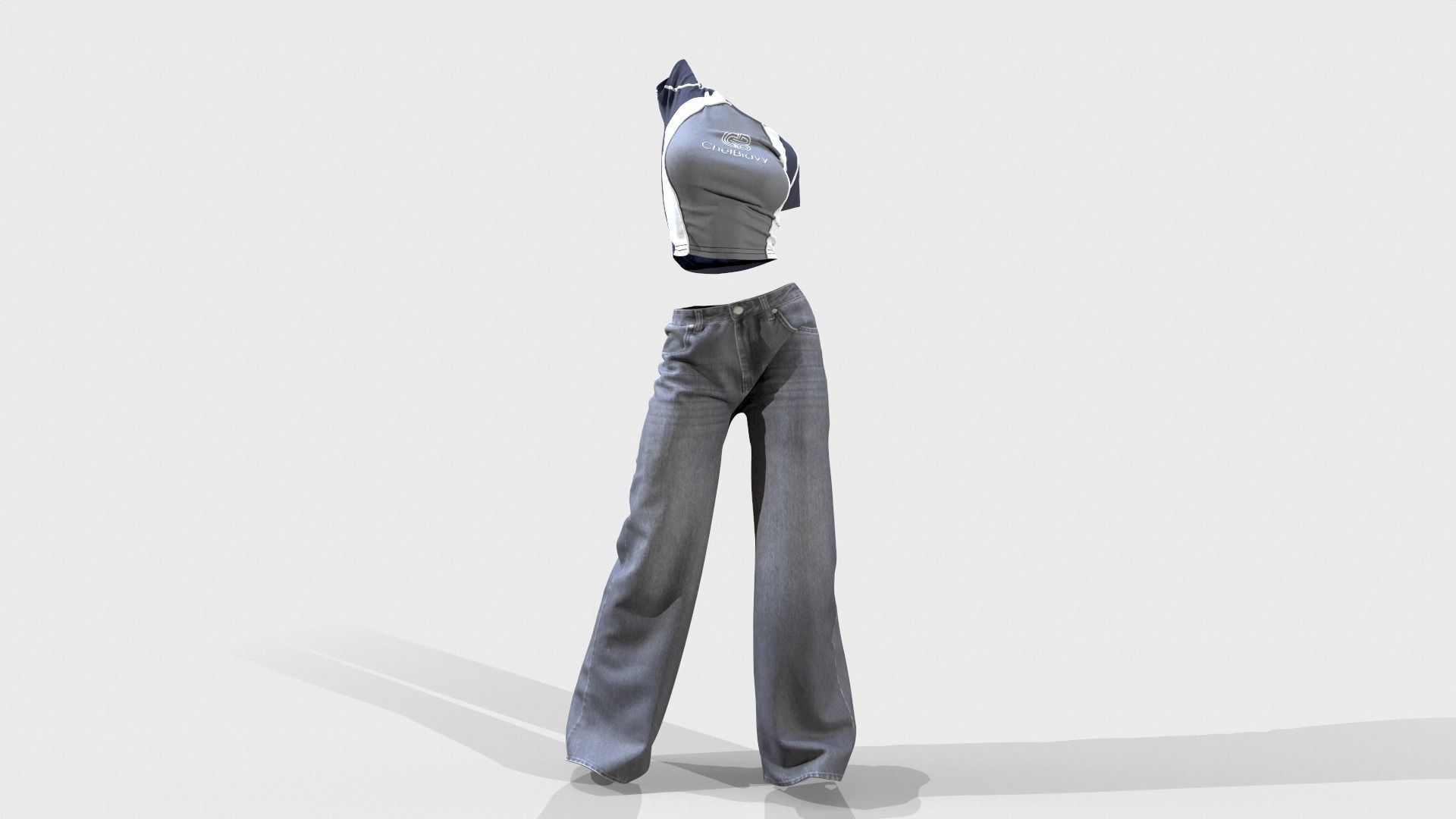 Realistic 3D models of Female Outfits 3D model | CGTrader