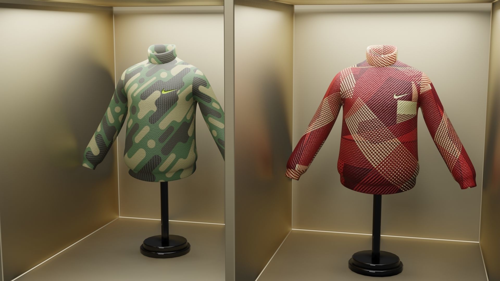 Winter Turtleneck 3D model | CGTrader