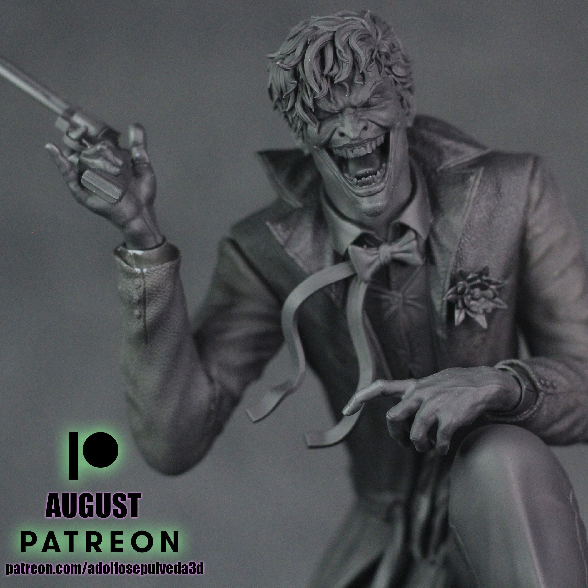 JOKER STL 3D model 3D printable | CGTrader