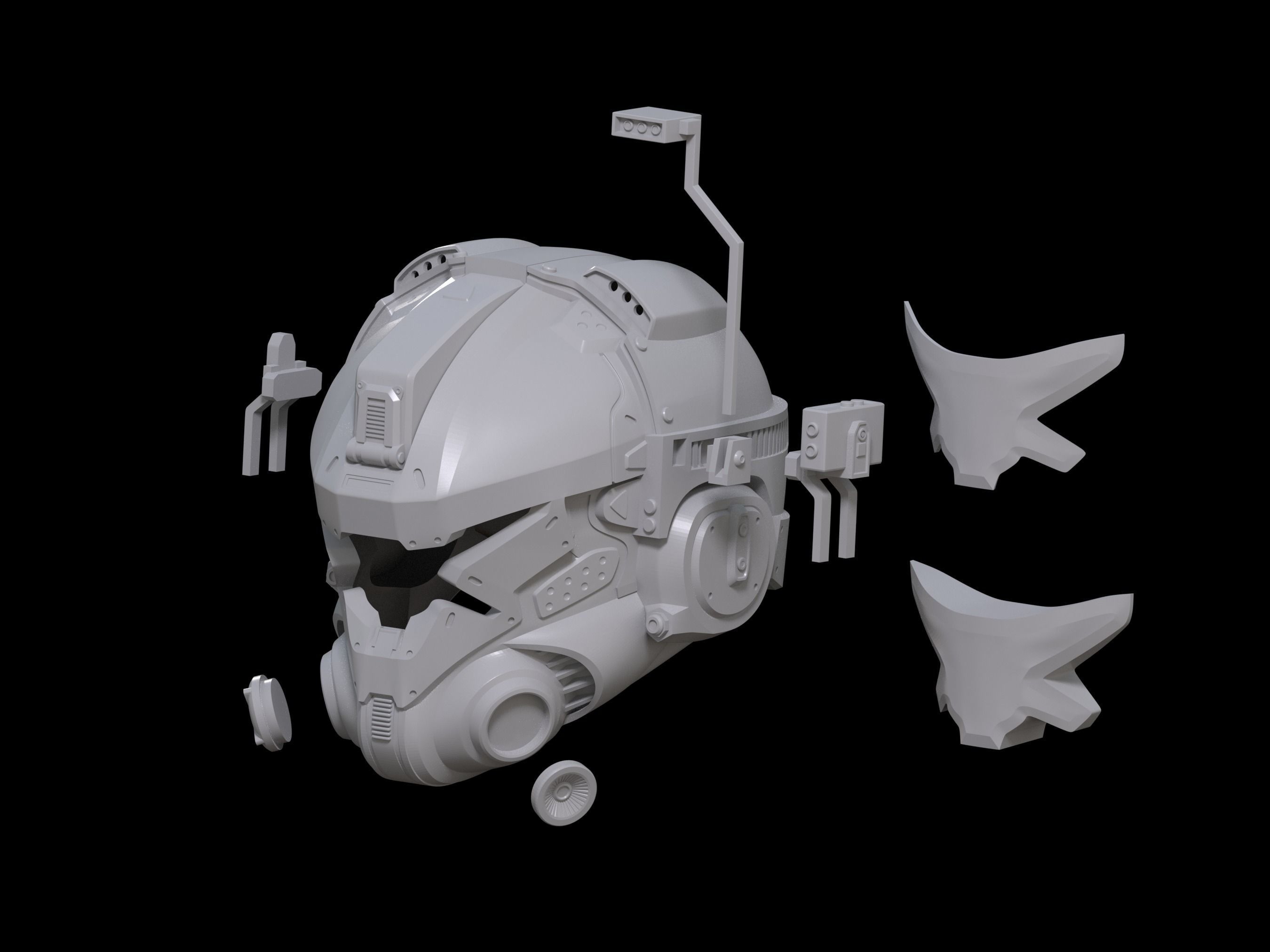 Br Pilot Helmet 3d print file 3D model 3D printable | CGTrader