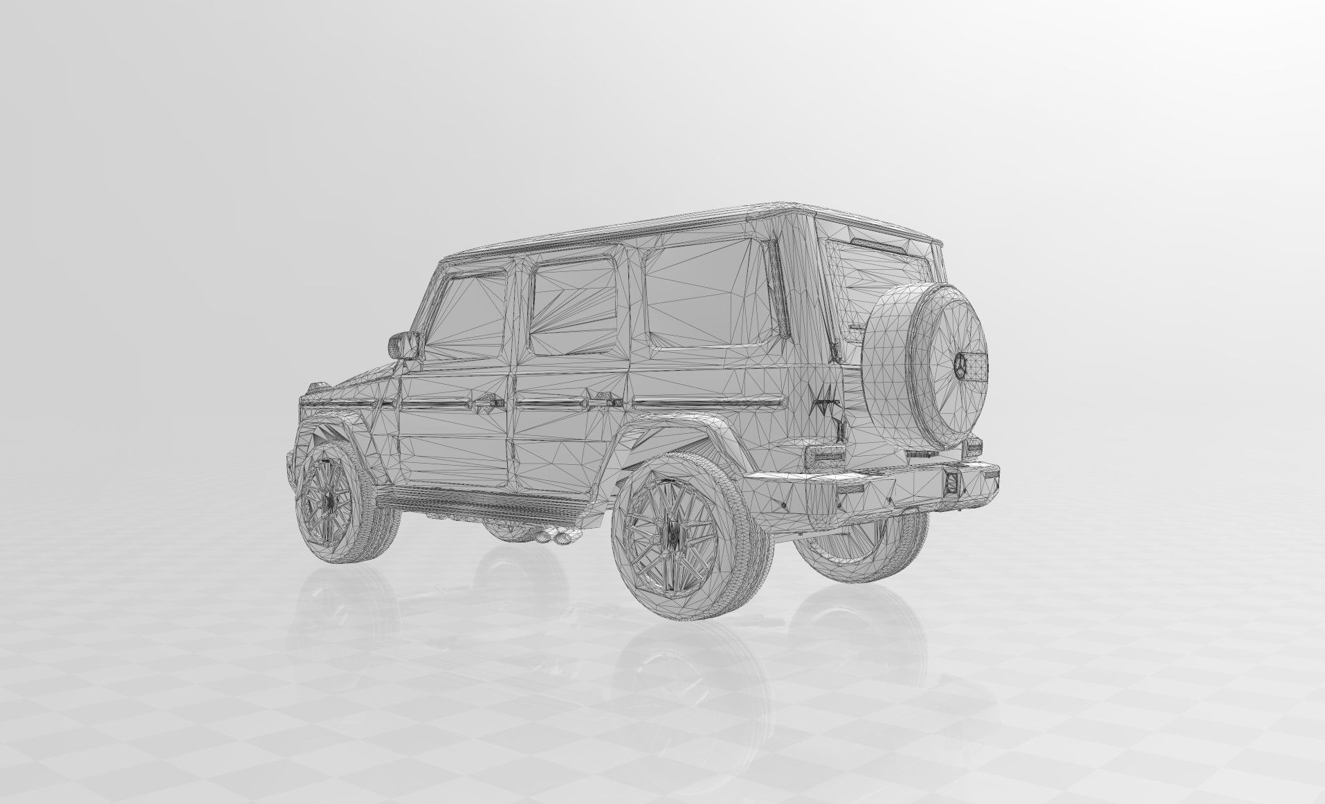 3D model 2023 Mercedes Benz G63 AMG - G Wagon VR / AR / low-poly | CGTrader