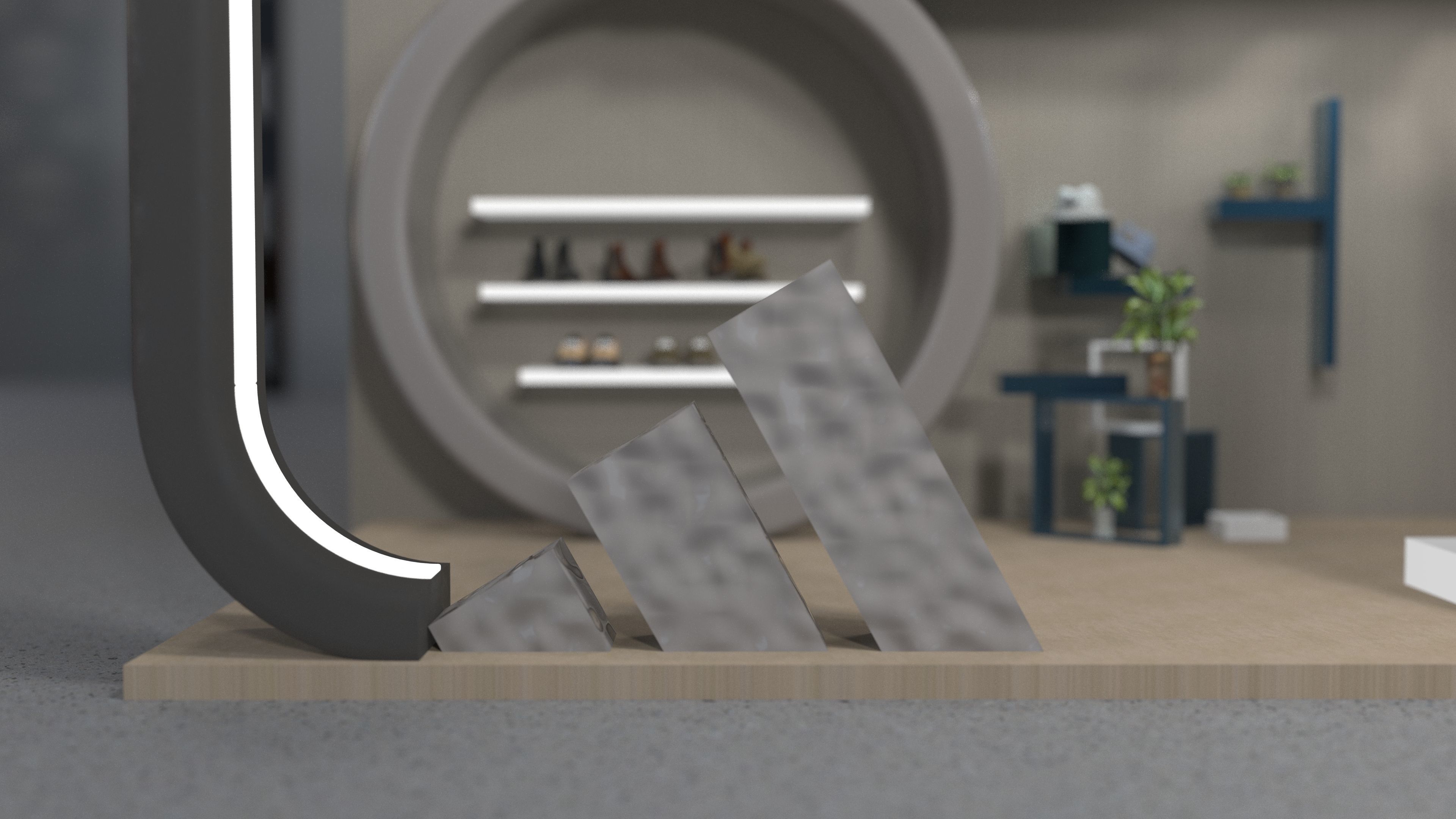 adidas exhibition booth 3D model | CGTrader