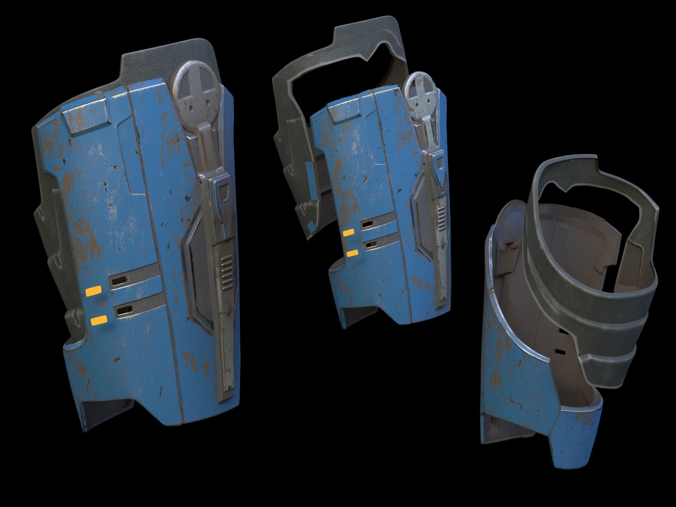 HALO MK V B armor 3d print files 3D model 3D printable | CGTrader