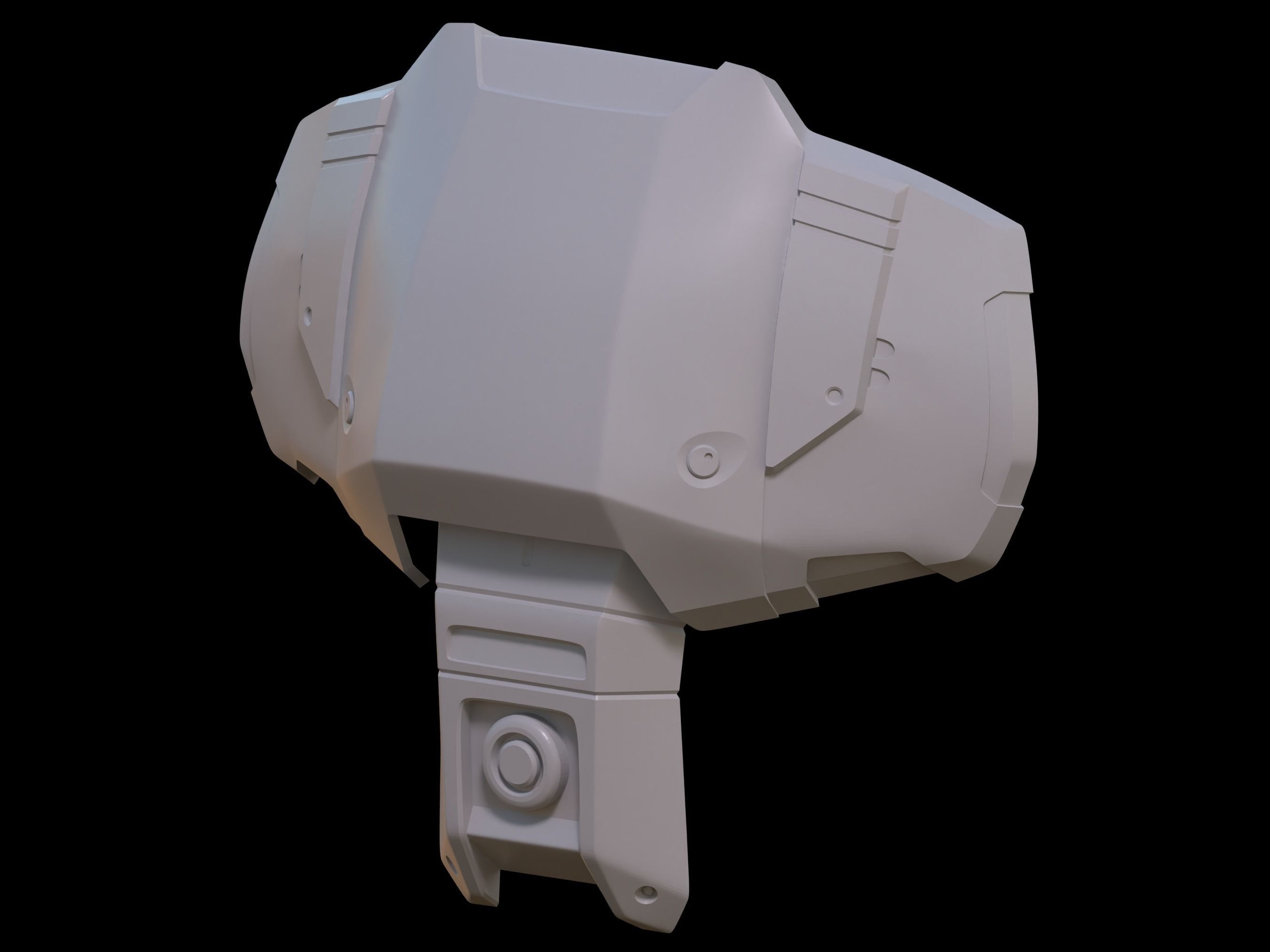 GEN 1 Marine Odst chest attachment 3d print file 3D model 3D printable ...