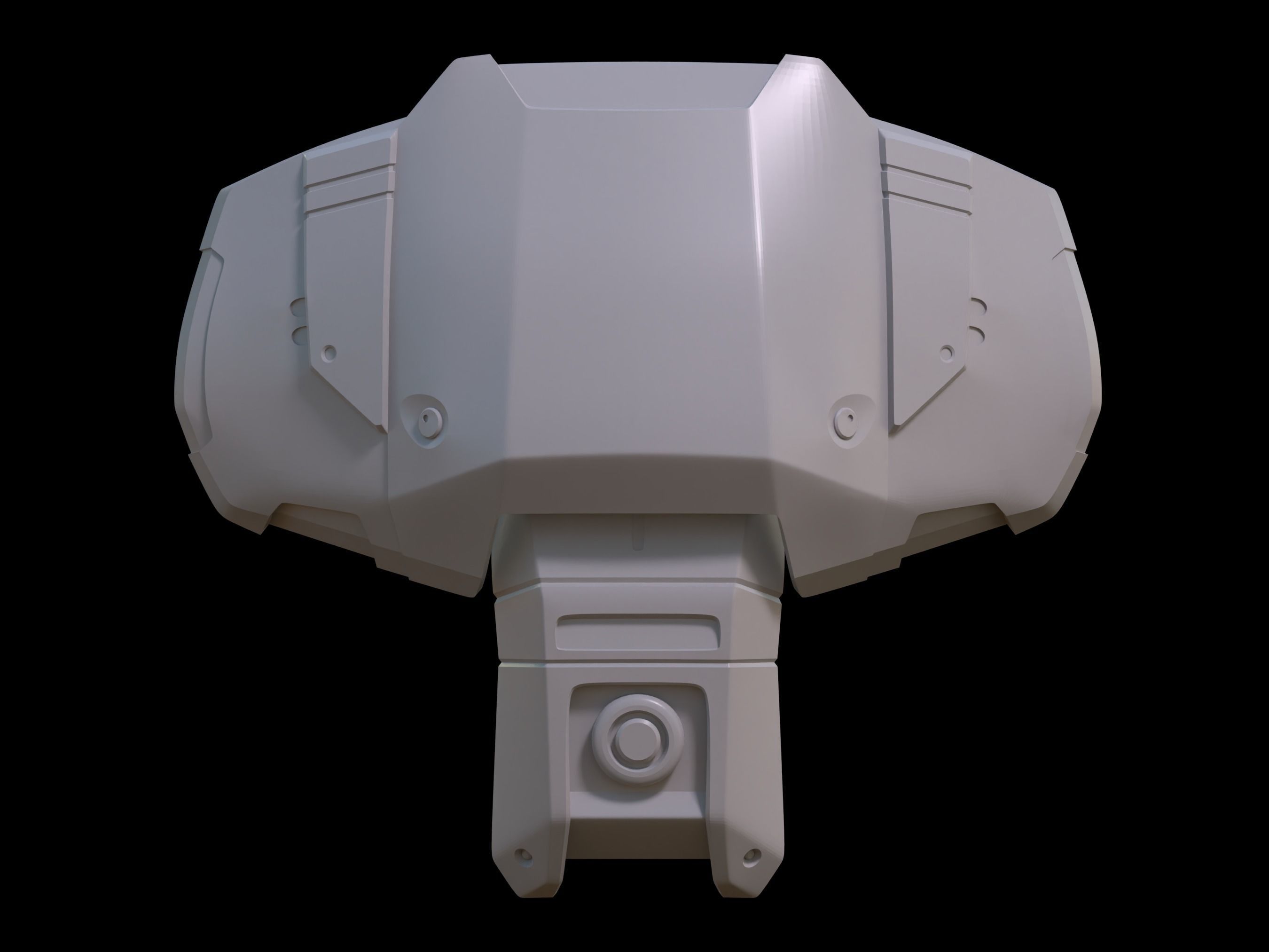 GEN 1 Marine Odst chest attachment 3d print file 3D model 3D printable ...