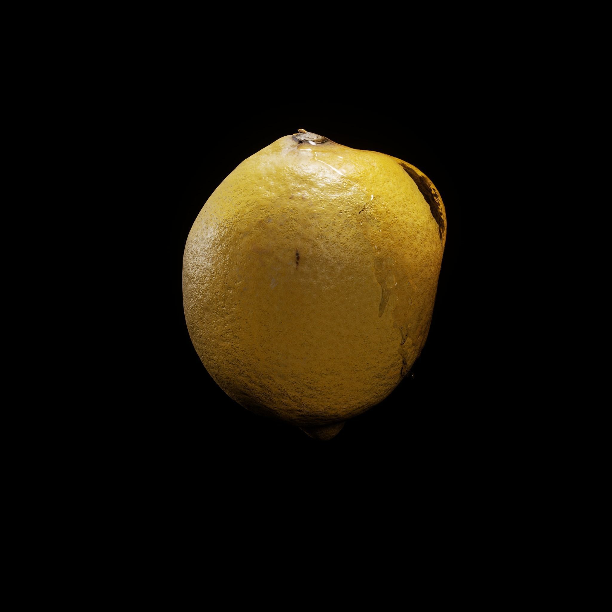 Lemon Splash - Alembic Animation 3D model animated | CGTrader