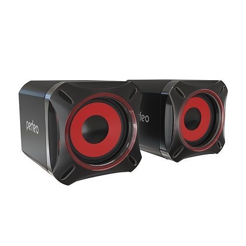 PERFEO music speakers 3D model animated | CGTrader