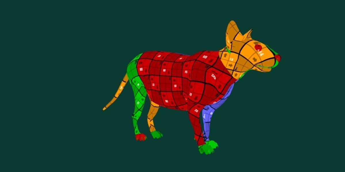 Fossa Animal 3D model animated rigged | CGTrader